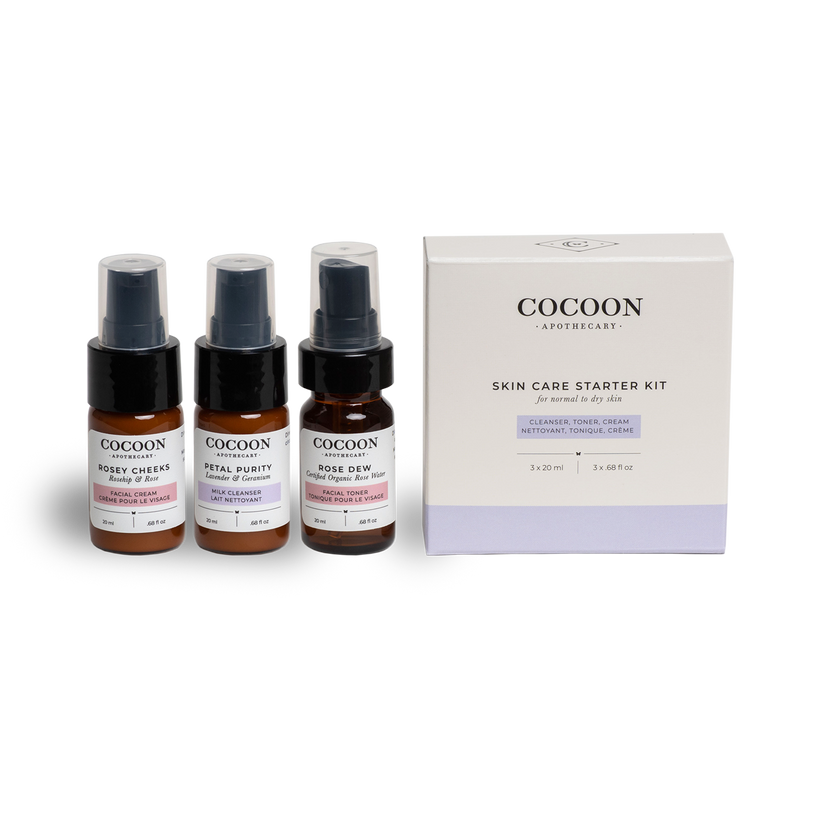 Skin Care Starter Kit for Normal to Dry Skin | Cocoon Apothecary